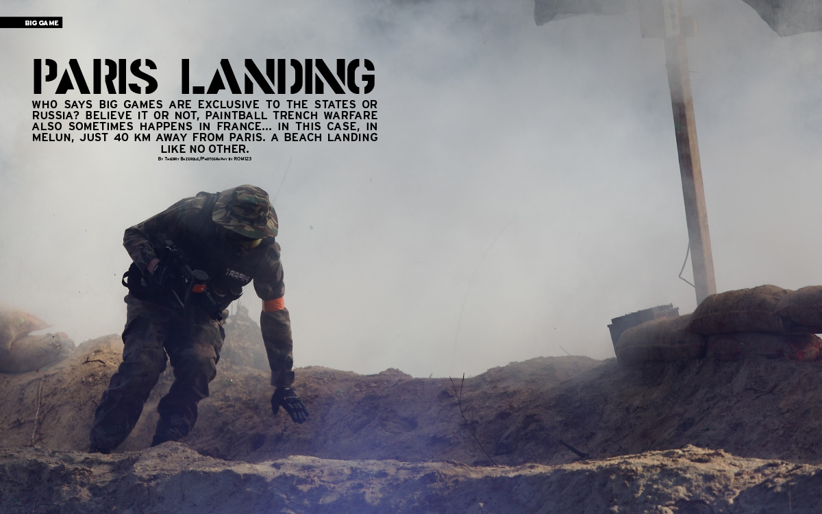 THE FRENCH D DAY - PAINTBALL STORY